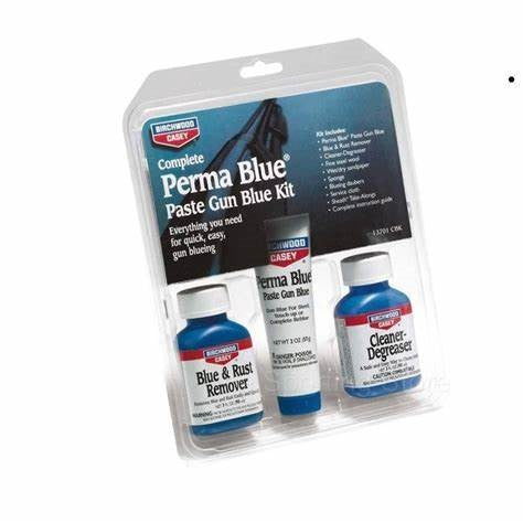 BIRCHWOOD & CASEY PERMA BLUE GUN BLUE KIT