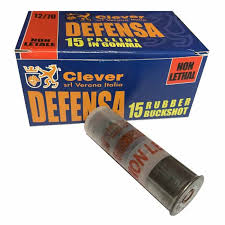 CLEVER 12G RUBBER SG 10 PK AMMO