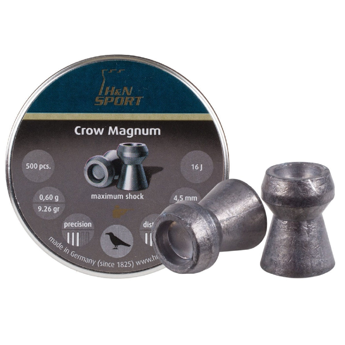 H&N .177 CROW MAGNUM 8.80GR 500PCE